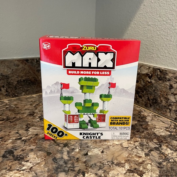 Zuru | Toys | Zuru Max Knights Castle Building Set Red Green White ...